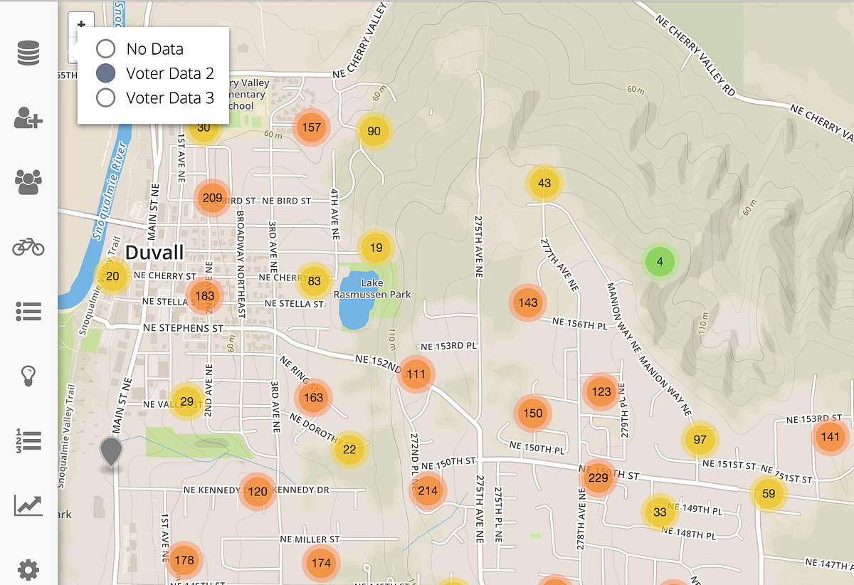 Building CampaignHawk: Clustering with Leaflet Markercluster (Part 17) | by Sam Corcos | Medium