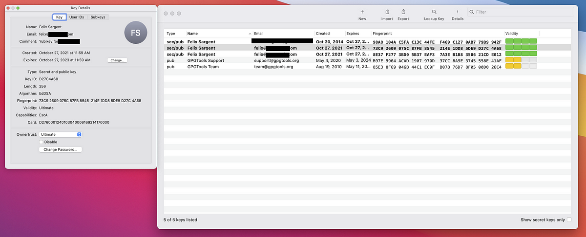 Sign Your Git Commits Using Your Yubikey Gpg Os X By Felix Sargent Medium