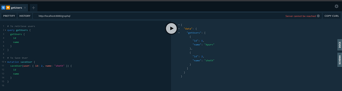 GraphQL Using Spring Boot (Code-First Approach) | by Apurv Sheth | Medium