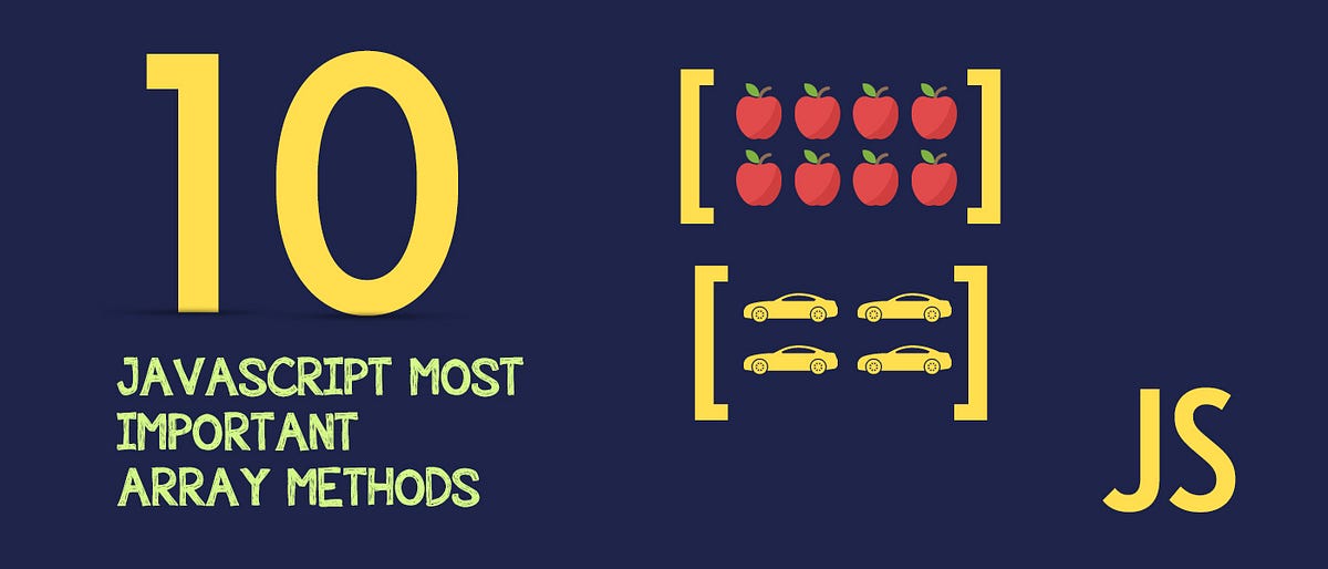 10 Most Important Javascript Array Methods