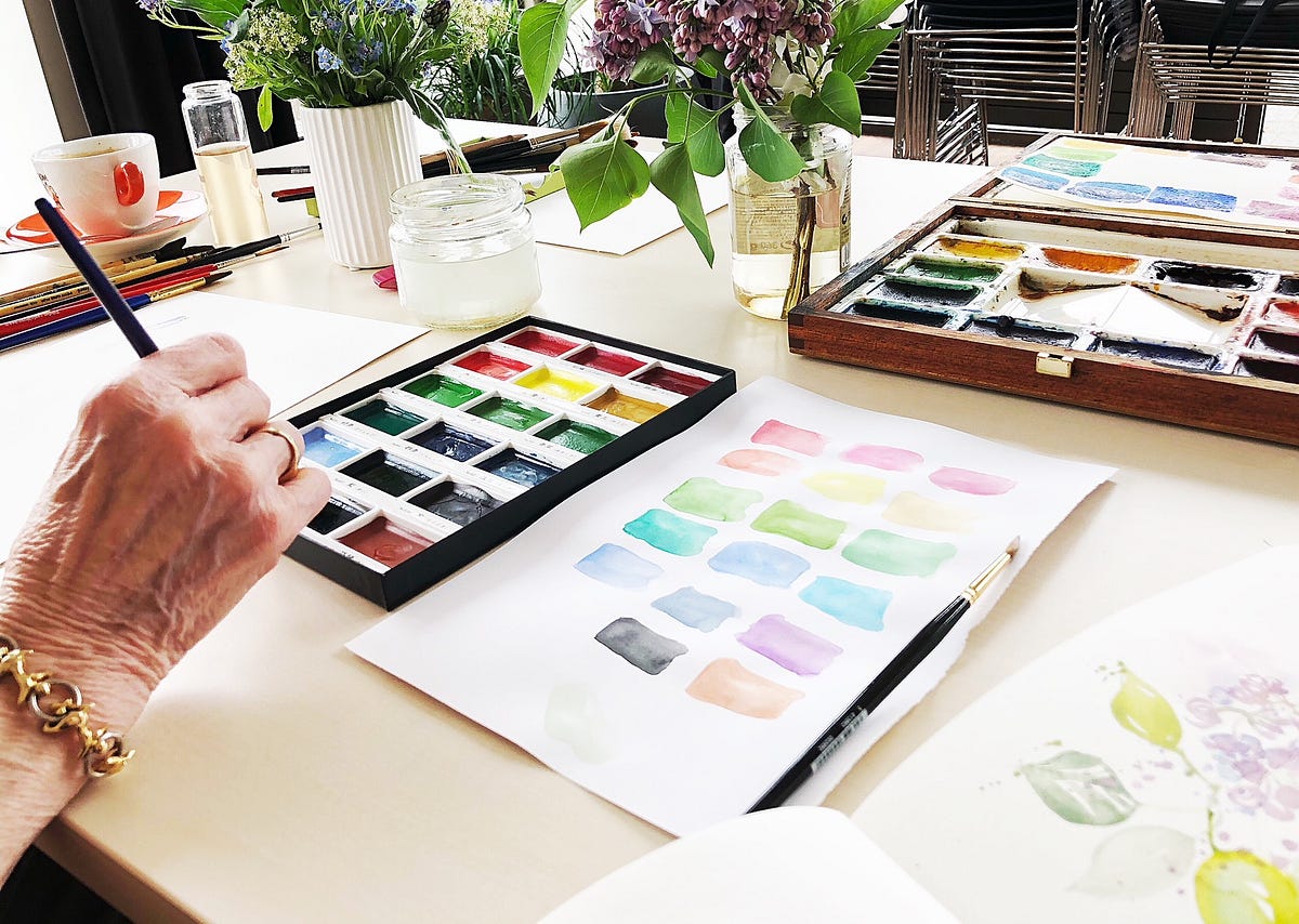Where Art makes you forget about dementia | by Barbara Luel | Medium