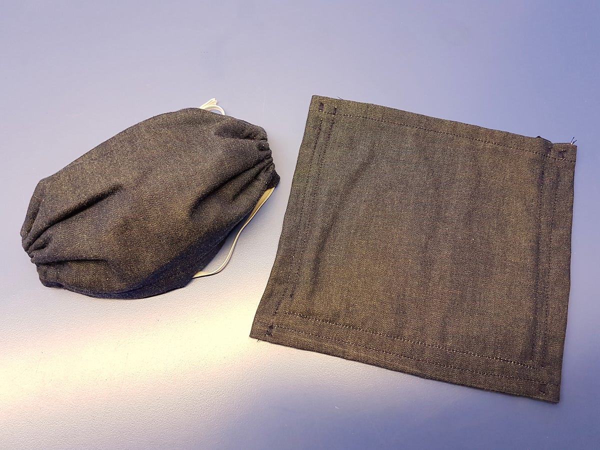 DIY Cloth Mask Tutorial — Simple, No Pleat Design | by Brian Ong | Medium