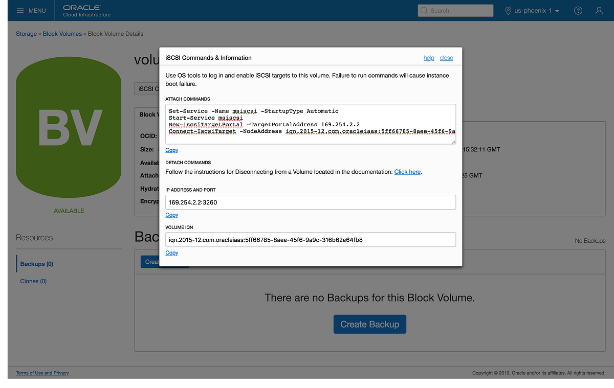 Managing Oracle Cloud Infrastructure iSCSI Block Volume attachments with Terraform. Part 2 ...
