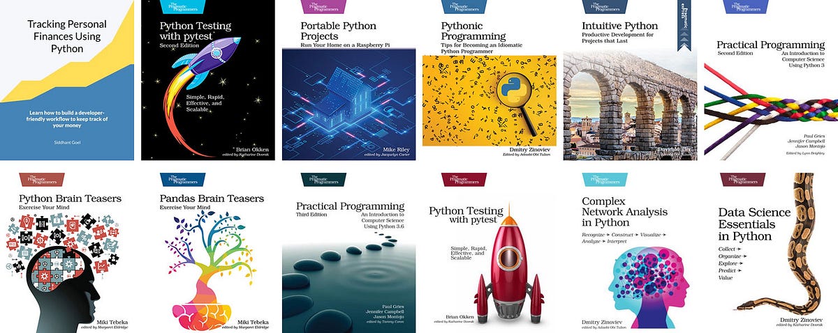 Python Books on Sale. Black Friday Deals from The Pragmatic… | by Margaret Eldridge | The ...