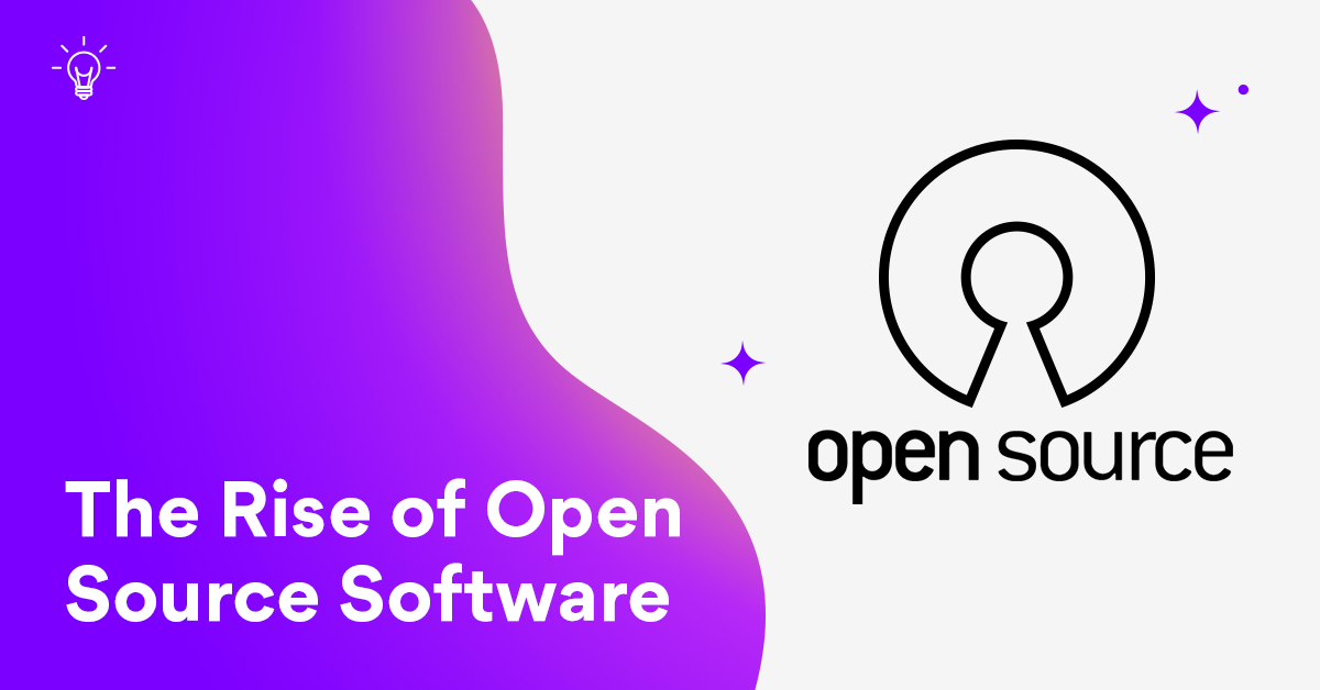 The Rise of Open Source Software. External companies and researchers ...