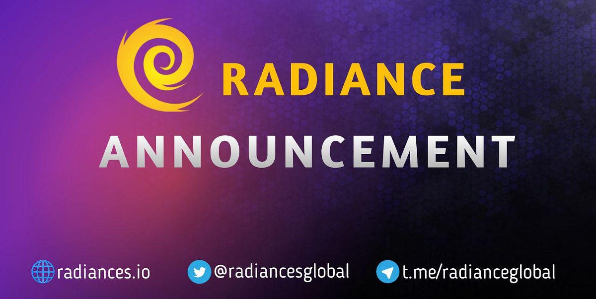 Radiance Token Swap. Information about Radiance Coin : | by Radiance Project | Medium