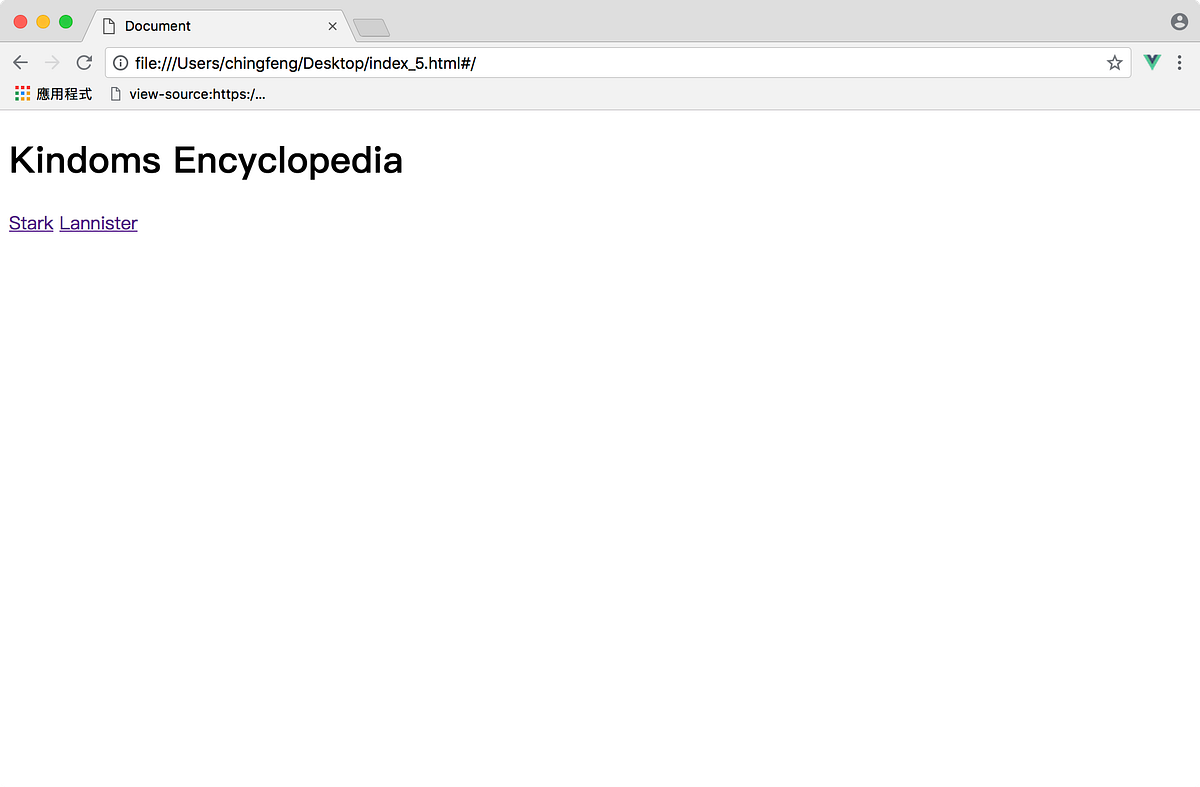 VueJs路由篇-Single Page Applications（五） | by ChingFeng | Object實戰 | Medium