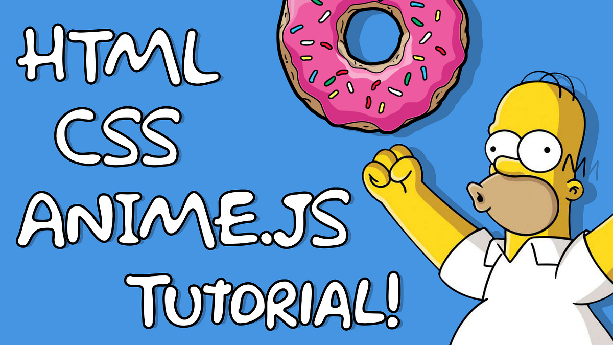 How To Design & Code A Simpsons Inspired Card With HTML, CSS & Anime.js ...