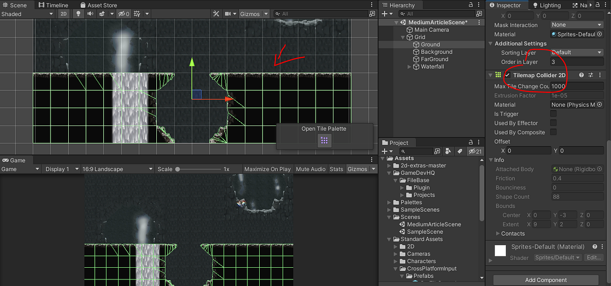 Mobile Games In Unity: Tilemap Colliders | by Gerald Clark | Nerd For Tech | Aug, 2021 | Medium
