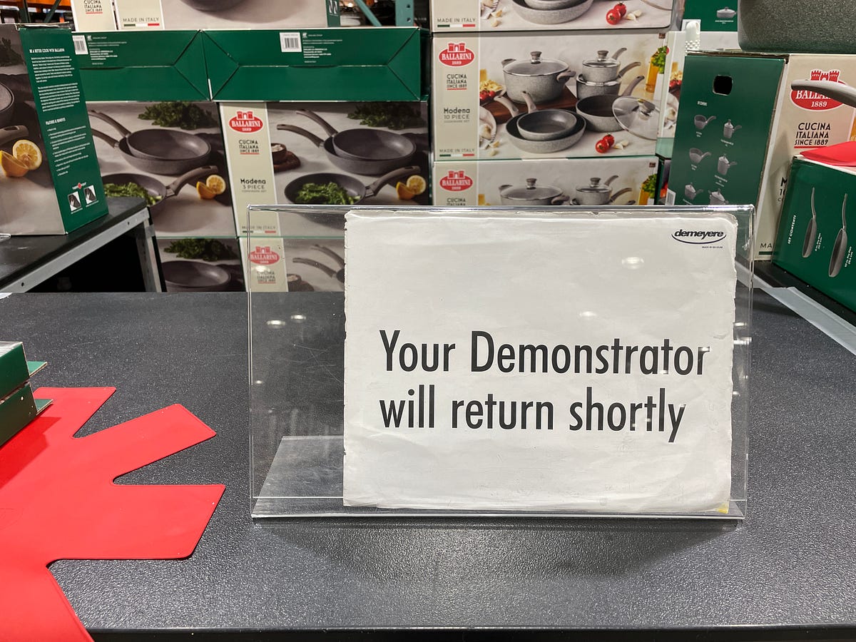 I Didn’t Know Costco Now Offers Demonstrators | by David Volk | The ...