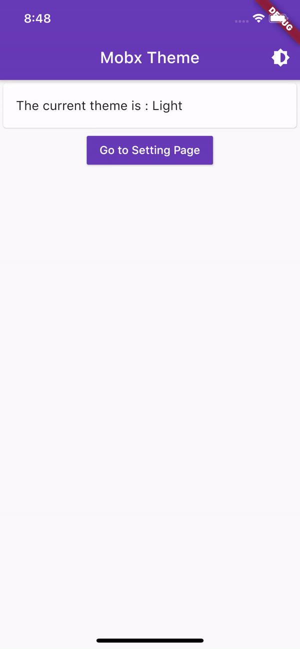Flutter State Management with Mobx and Providers : Change App Theme Dynamically | by Ilias Yahia ...