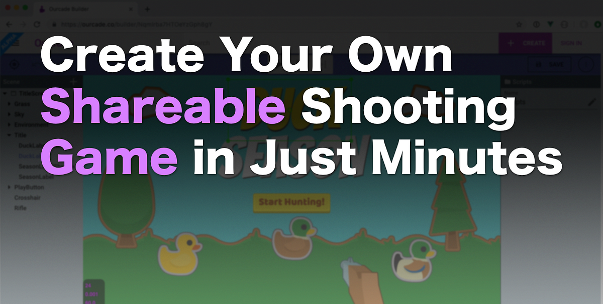 Create Your Own Shareable Shooting Game in Just Minutes | by Tommy ...