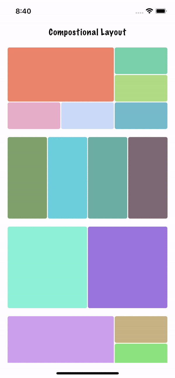 Staggered UIs with Compositional Layout | by Tania Jasam | Aug, 2022 | Medium