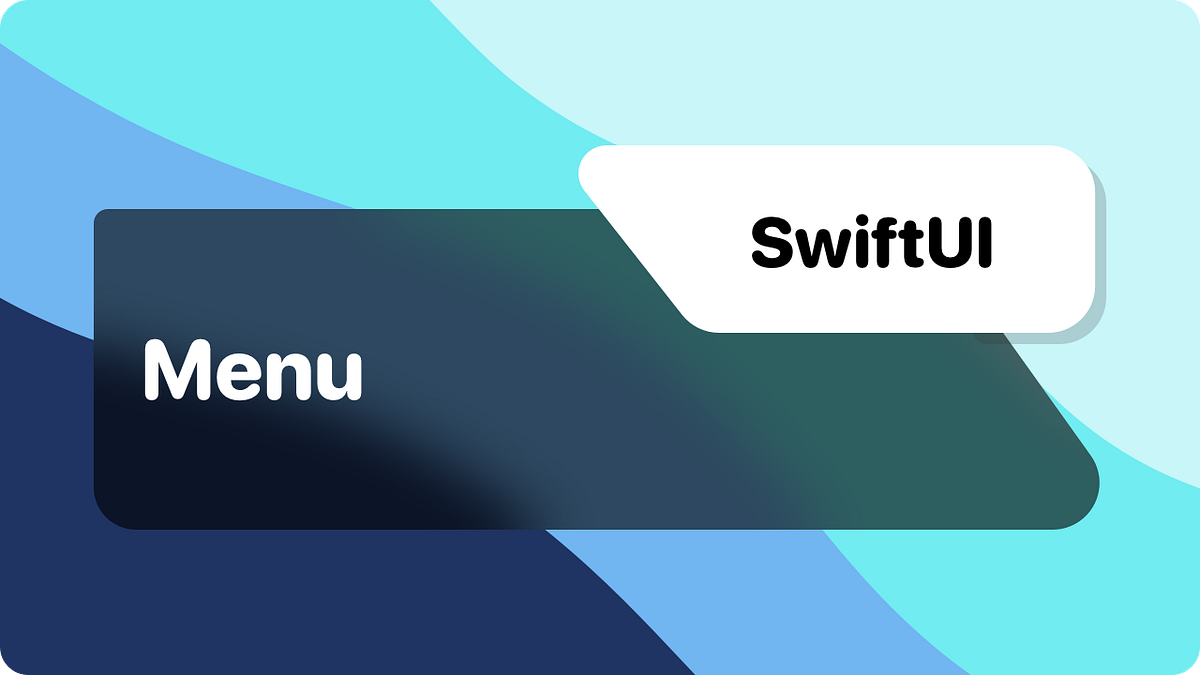 SwiftUI: Menu. Uygulamalarınızda menü oluşturmayı… | by M. Bertan ...
