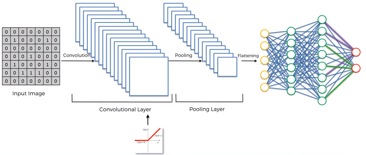 CNN: Step 4 — Connection. In this step, we’re adding a whole… | by ...