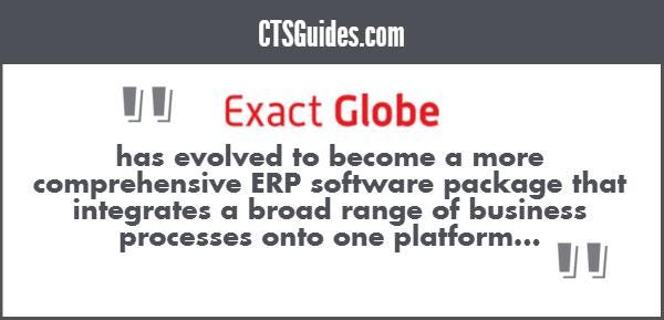 Software Reviews: Exact Globe ERP | by ESS LLC | Medium