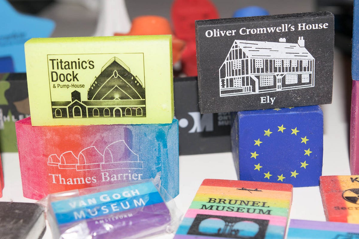 Look at my collection of erasers | by James O'Malley | James’s Blog ...