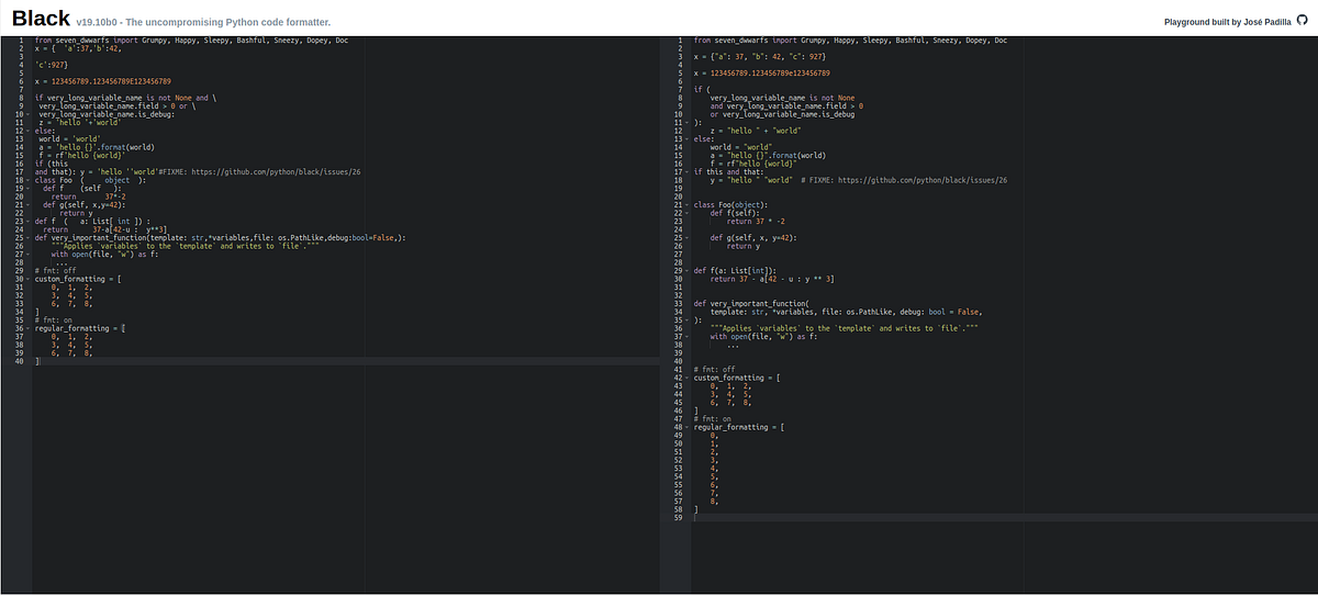 Custom Python Formatter for Vscode | by Suhas darsi | Medium Custom Python Formatter for Vscode | by Suhas darsi | Medium