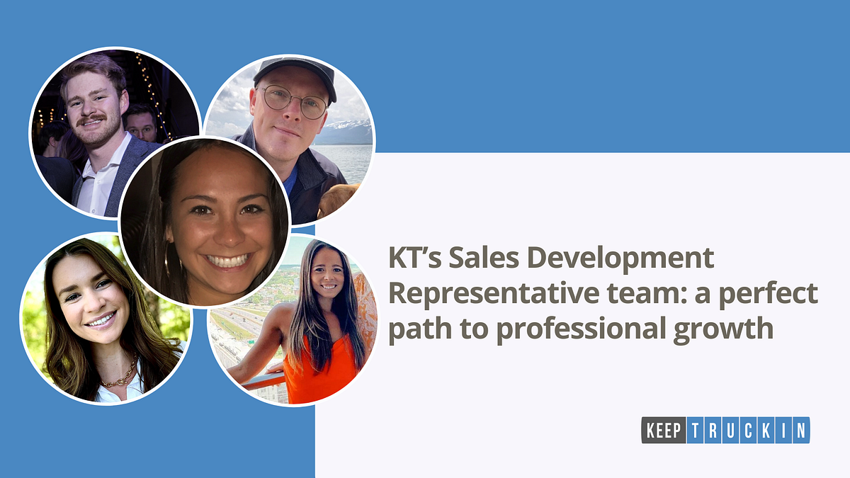 KeepTruckin’s Sales Development Representative team: a perfect path to ...