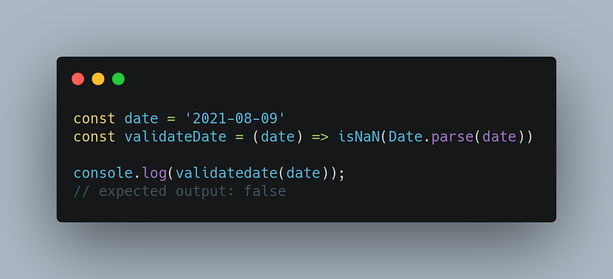 Validar fechas con Javascript. ¿Quién no ha tenido nunca como tarea… | by loretovaquero | Medium