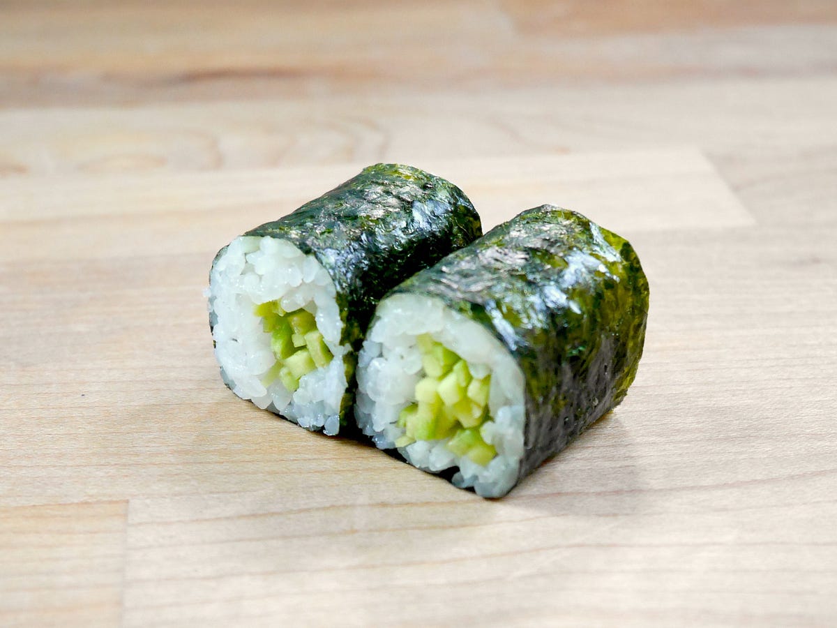Wasabi Roll? Yes, Really Really (Hosomaki, Thin Seaweed Out Roll, 6pc ...