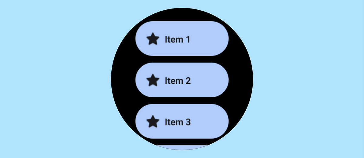 Compose for Wear OS: ScalingLazyColumn | by Nikit Bhandari | ProAndroidDev