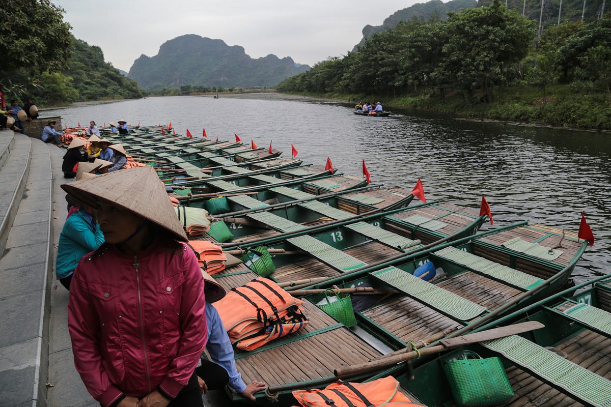 Vietnam, Ninh Binh, and Tam Coc. Then the monkey. | by Tim Tendick | Medium