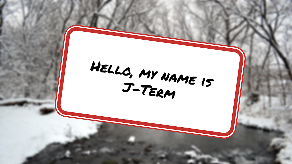 Hello, my name is J-Term.. 10 reasons we should be friends | by UW ...