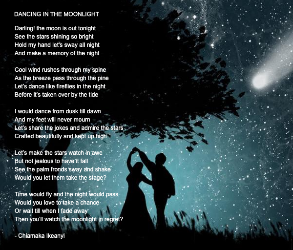 Dancing in the Moonlight. Darling! the moon is out tonight See… | by ...