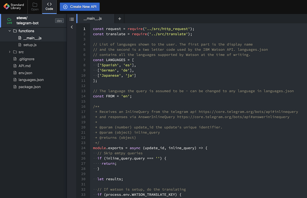 Build A Telegram Bot That Translates Text In 3 Steps With Node Js And By Steve Meyer