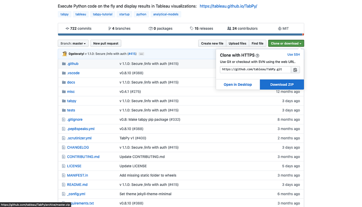 Integrating Tableau with Python (TabPy) | by Bhalchandra Kolekar | Medium