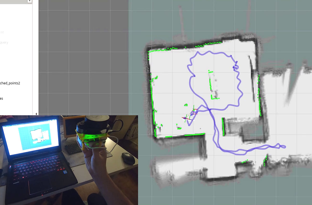 2D Mapping using Google Cartographer and RPLidar with Raspberry Pi | by Robotics Weekends ...