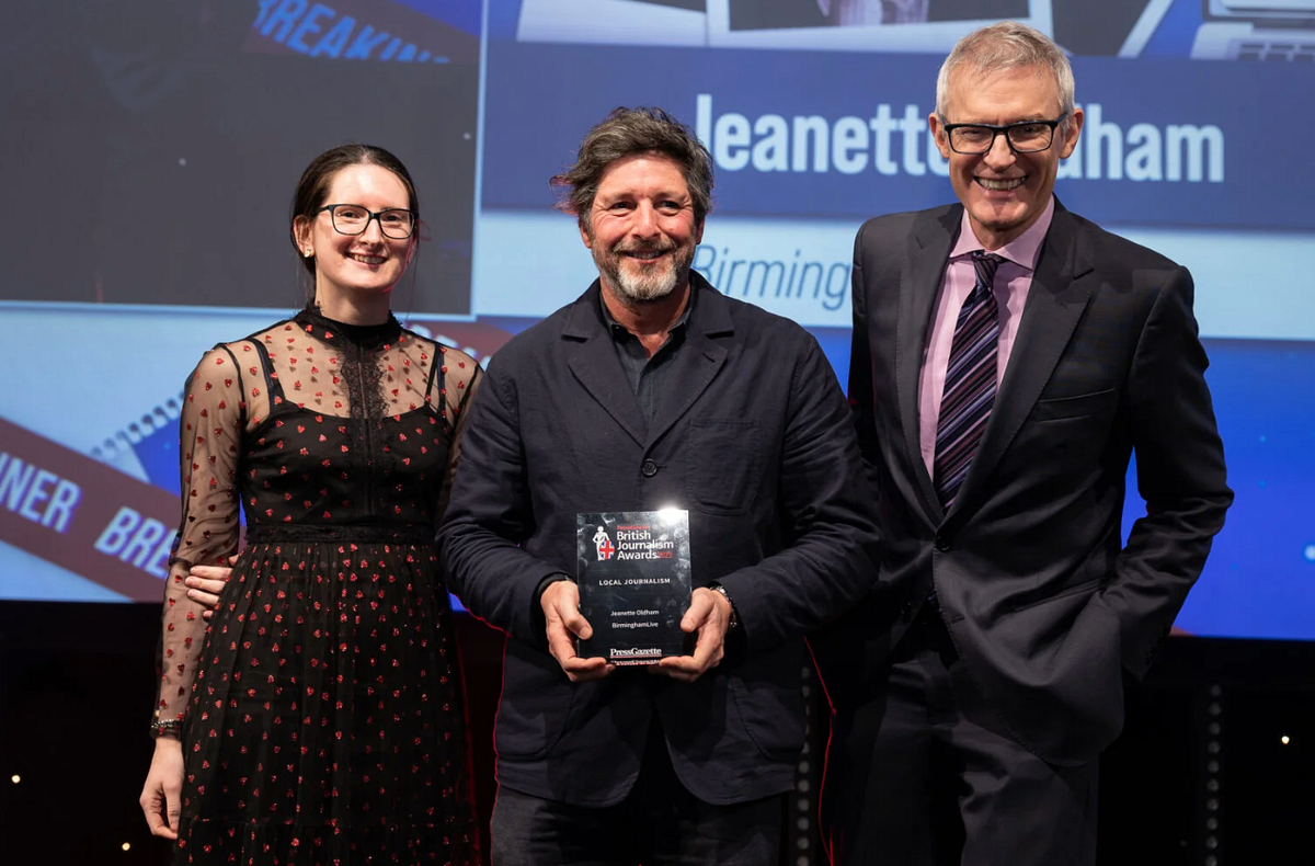 Investigations editor honoured at British Journalism Awards | by Behind ...