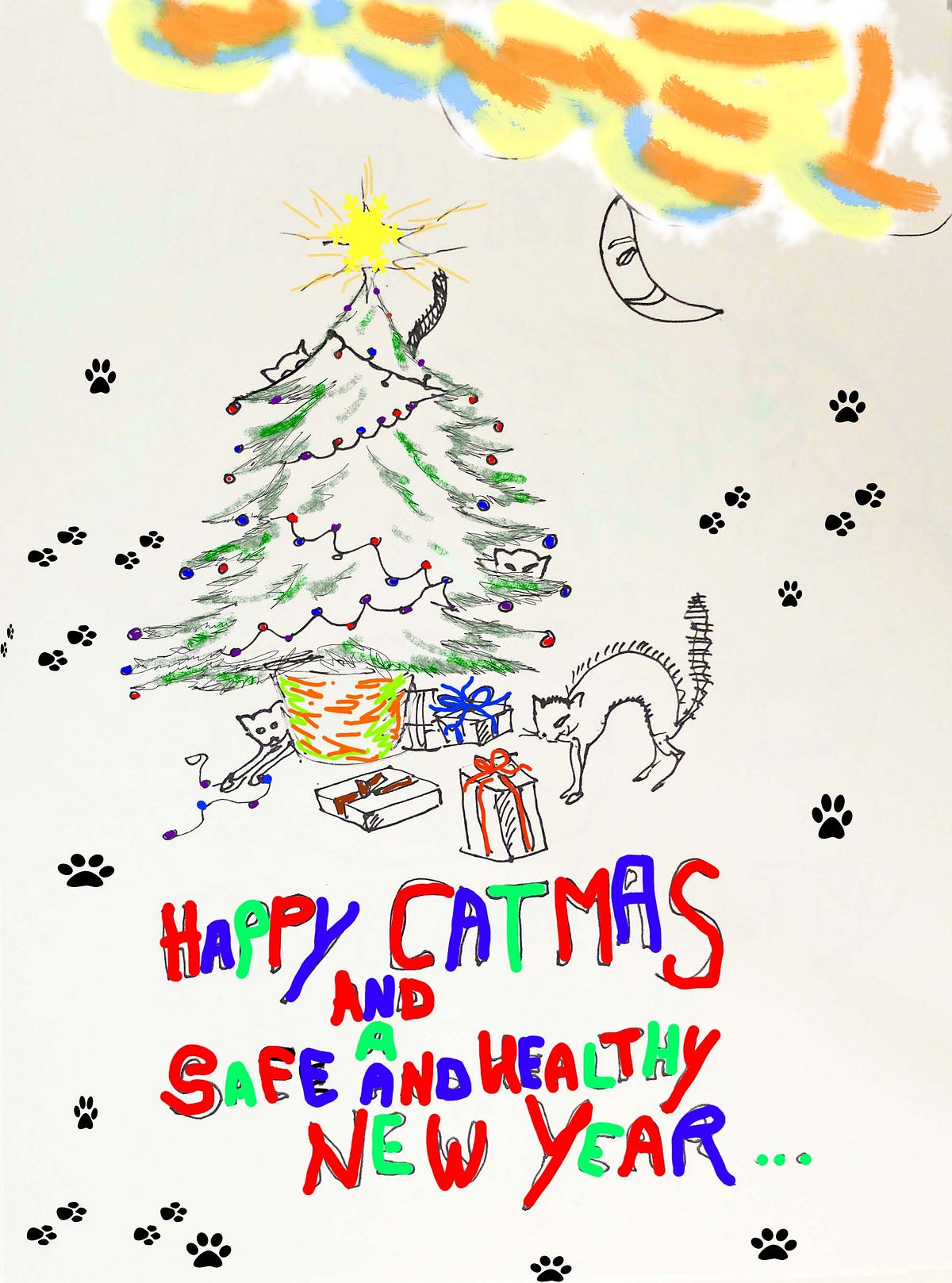December 2022 Mews. Mewrry Catmas to All | by Louise Peacock | Catness ...