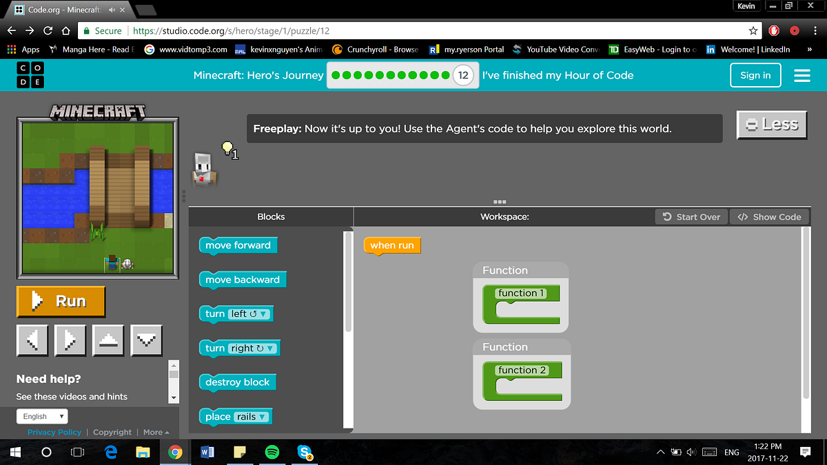 Coding In Minecraft for Dummies 101 — Scratch | by Kevin Nguyen | Medium