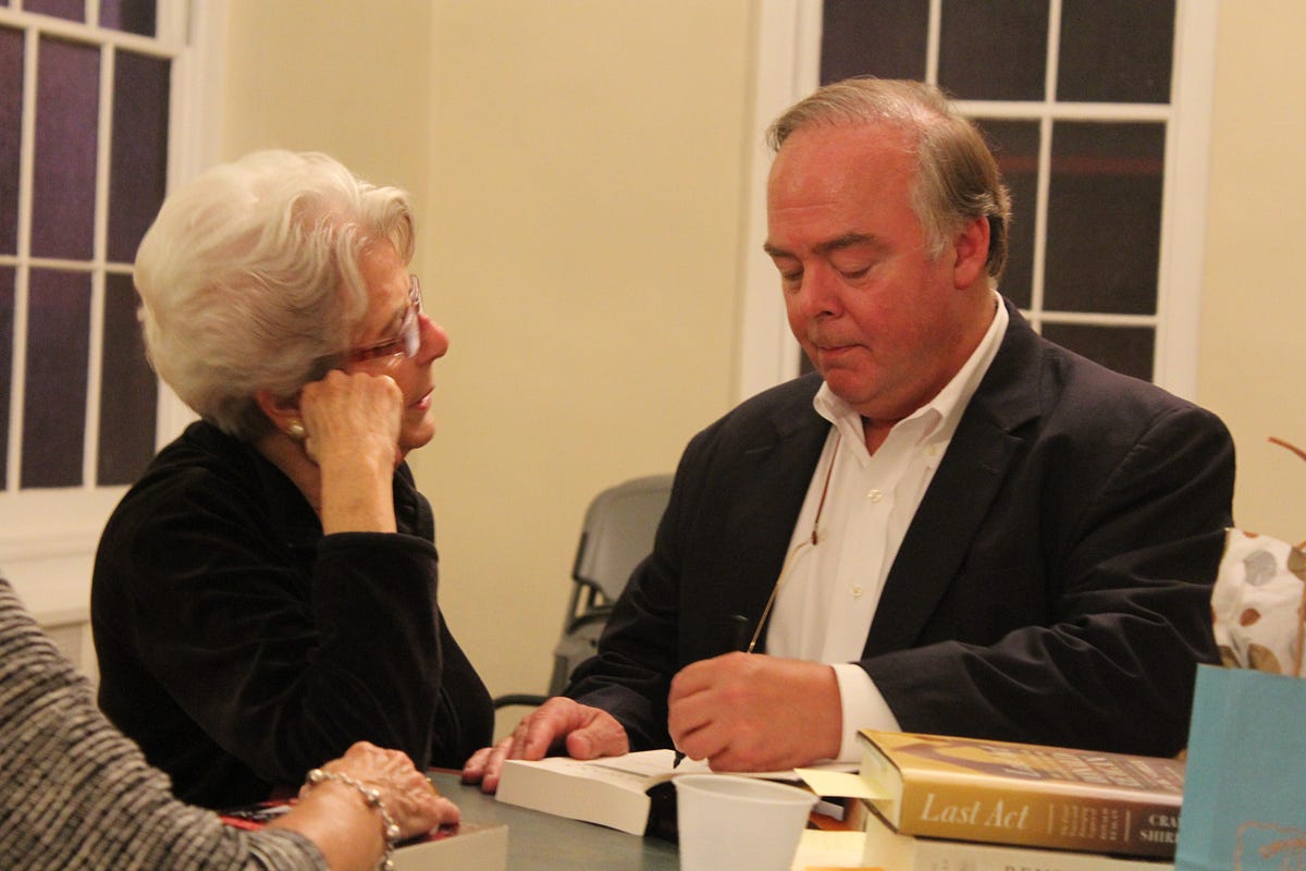 Famed Reagan writer visits Essex Friends of the Library | by Taylor O ...