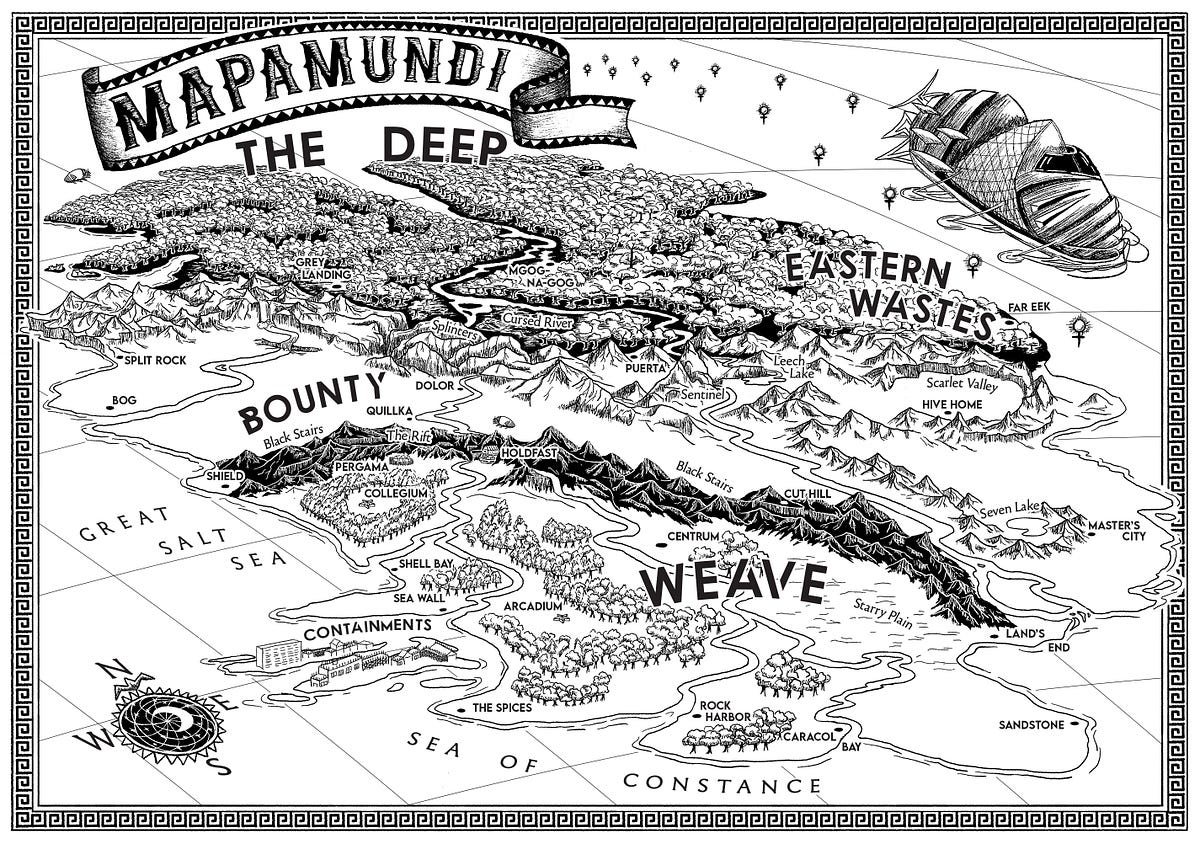 Mapping the Imaginary. Fantasy maps and a map reveal for The… | by ...