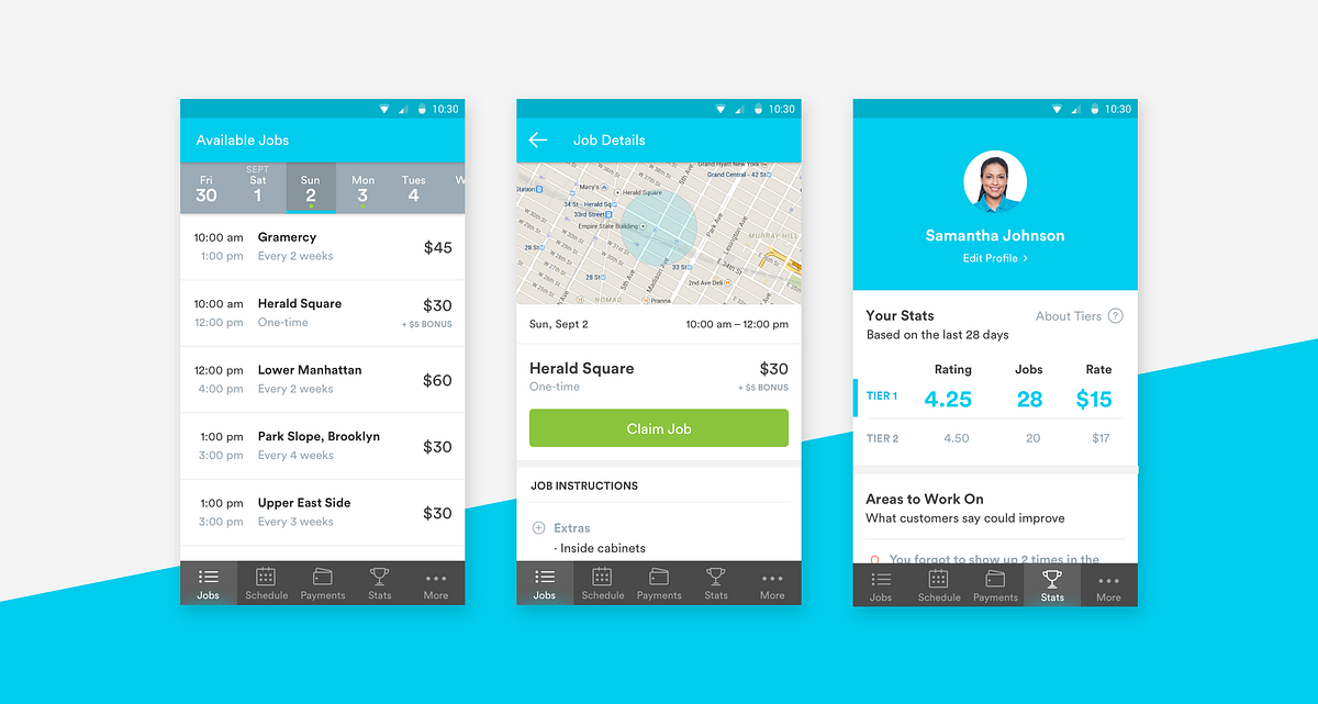 Rethinking the Handy Pro App. A case study | by Design Stories ...