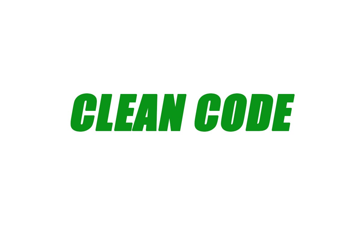 Clean Code Guide For Beginners 초보자들이 쉽게 클린 코드를 실천 할 수 있도록 몇 가지 방법과 나쁜… By Dope Webdev
