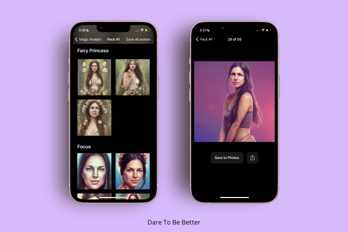 What You Should Know Before Using Lensa AI Avatar Generator | by Valerie | Dare To Be Better ...