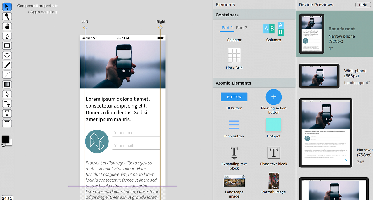 Designing responsive web layouts in React Studio | by React Studio ...