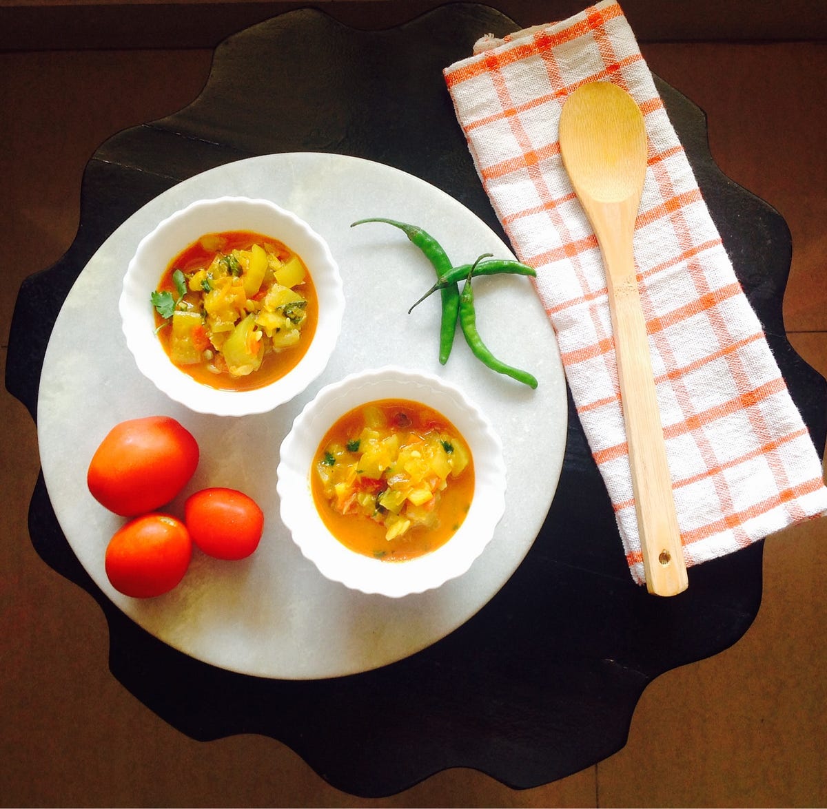 Lauki ki sabzi (Doodhi/Bottle-gourd Vegetable) | by The Real Foodie ...