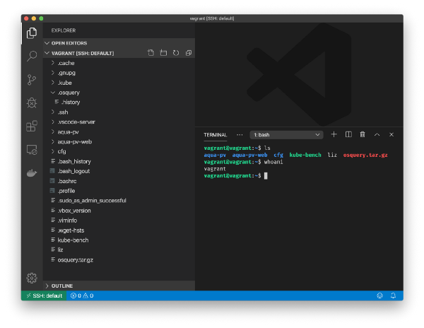 SSH to Vagrant from VScode. I’ve just been introduced to the… | by Liz Rice | Medium