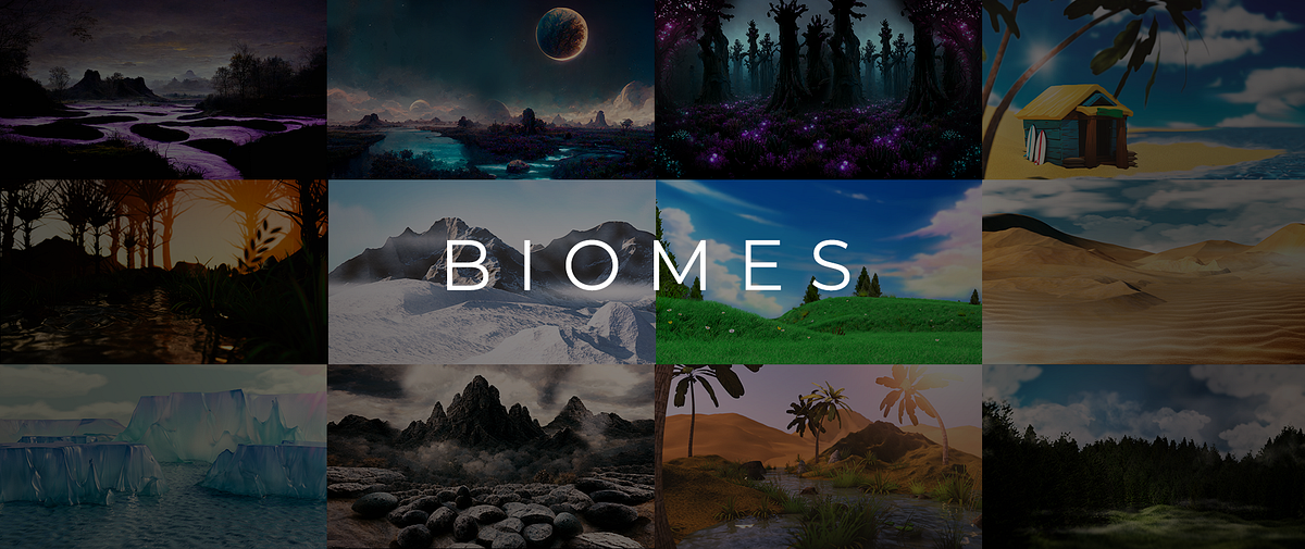 Kitsumon Biomes Overview. To celebrate the finished release of… | by ...