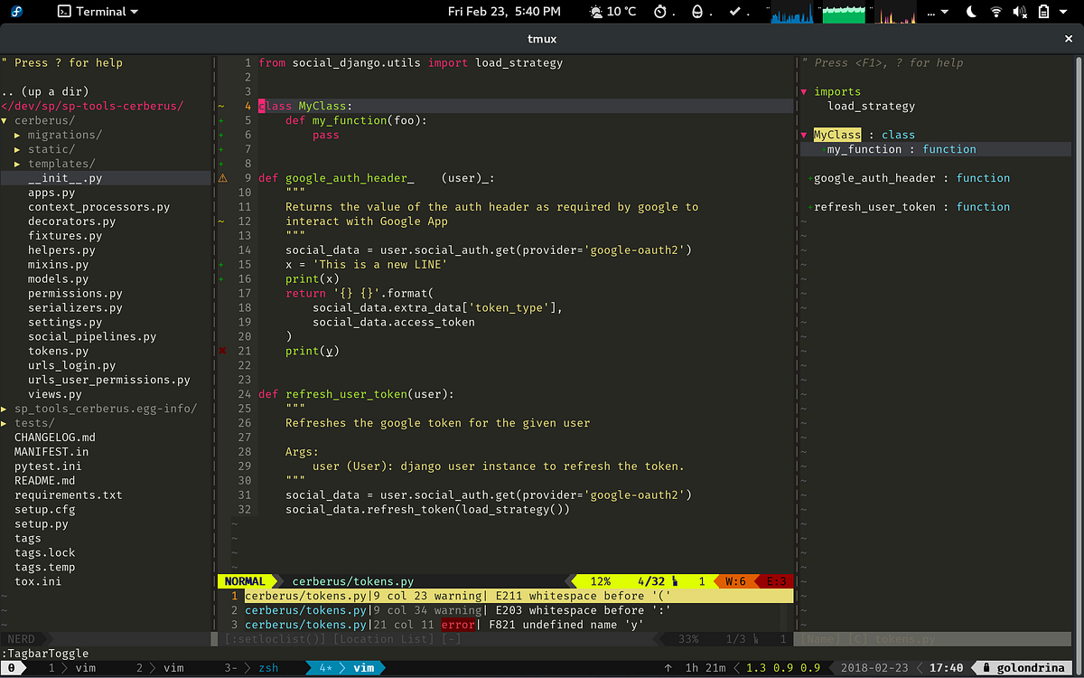 Living in the shell. My mouse-less workspace | by Alejandro Do ...