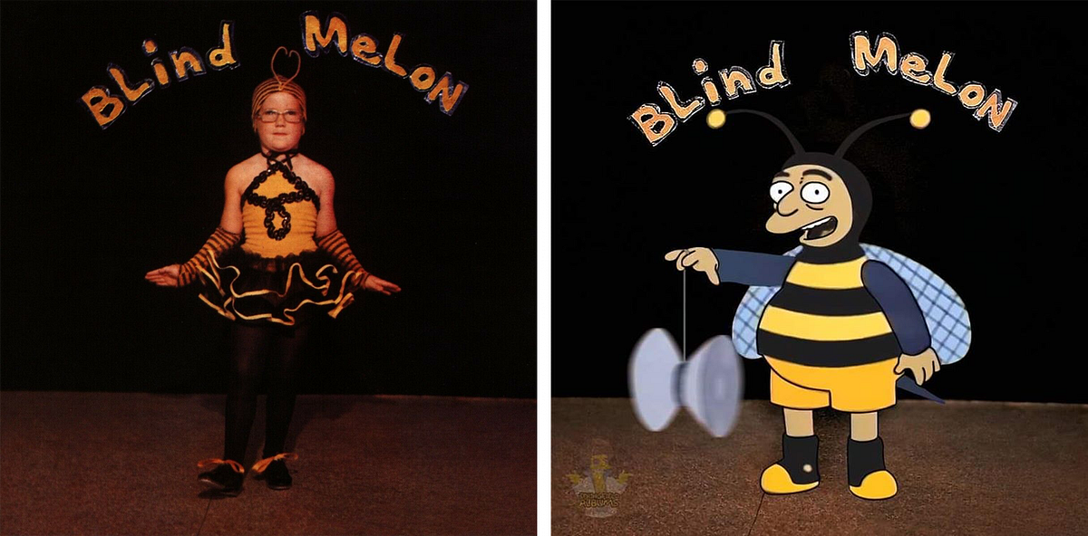 Drop Everything and Look at These Sacrilicious “Simpsons” Album Covers ...
