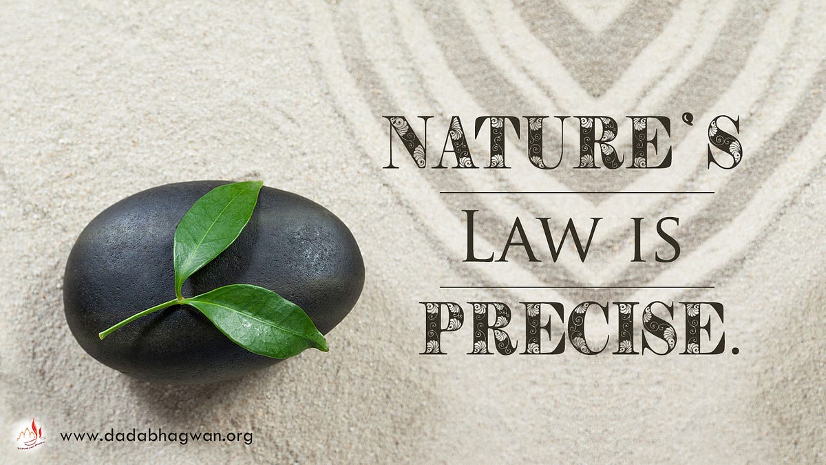 What is the theory of Karma?. Nature is not some entity! | by Dada ...