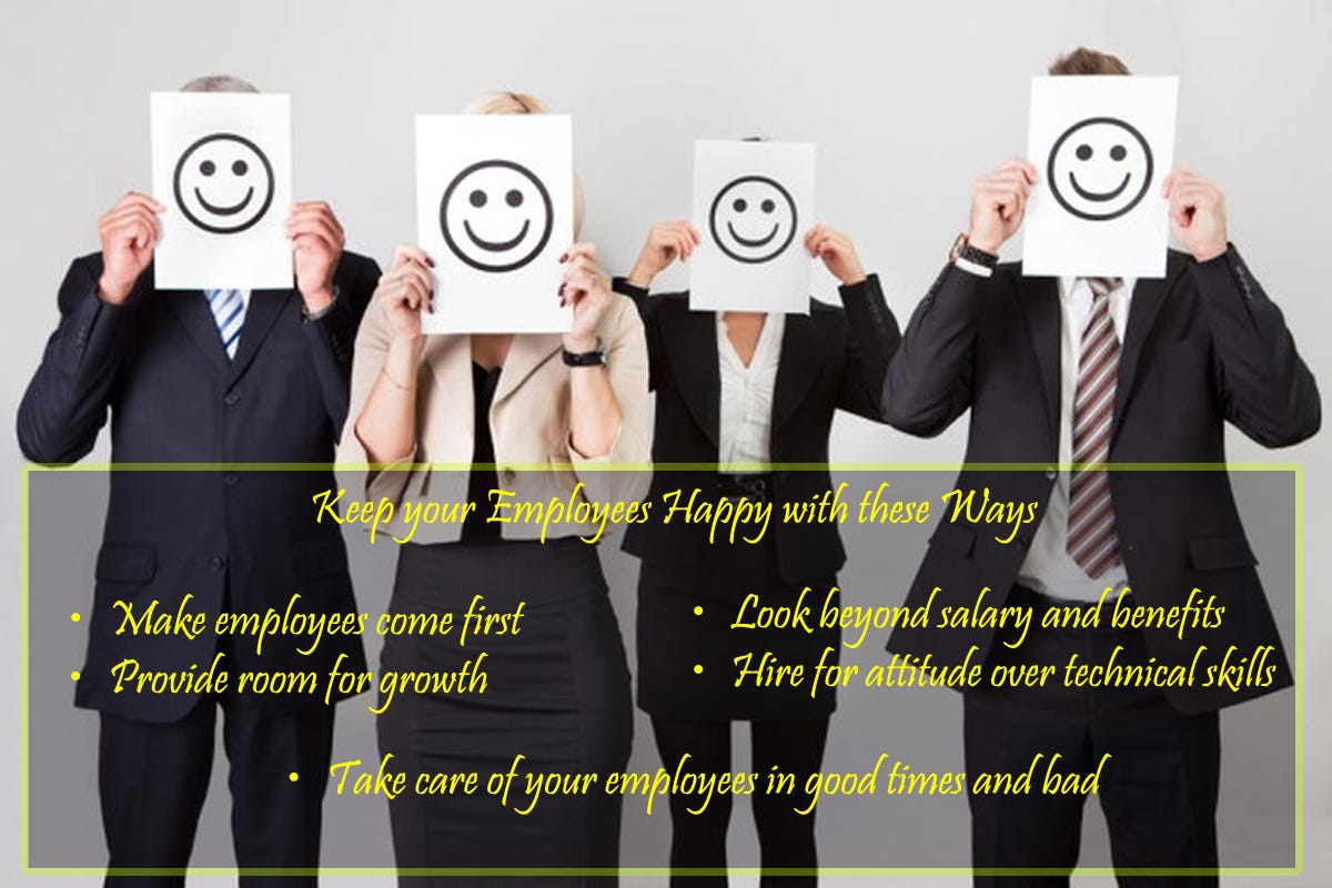Keep your Employees Happy with these Ways | by The Pearl Hotel | Medium