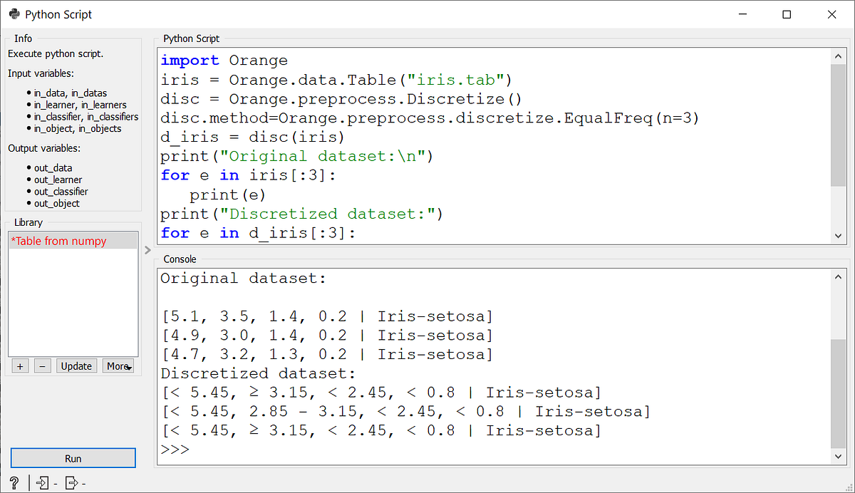 #6 Data Preprocessing with Orange Tool | by Dhyey Desai | Medium