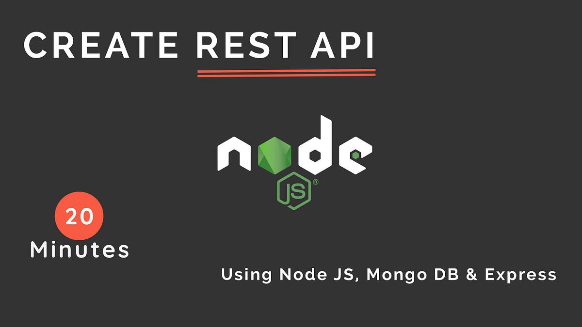 Simple REST API creation with Node Js, Mongo DB 3 And Express. | by ...